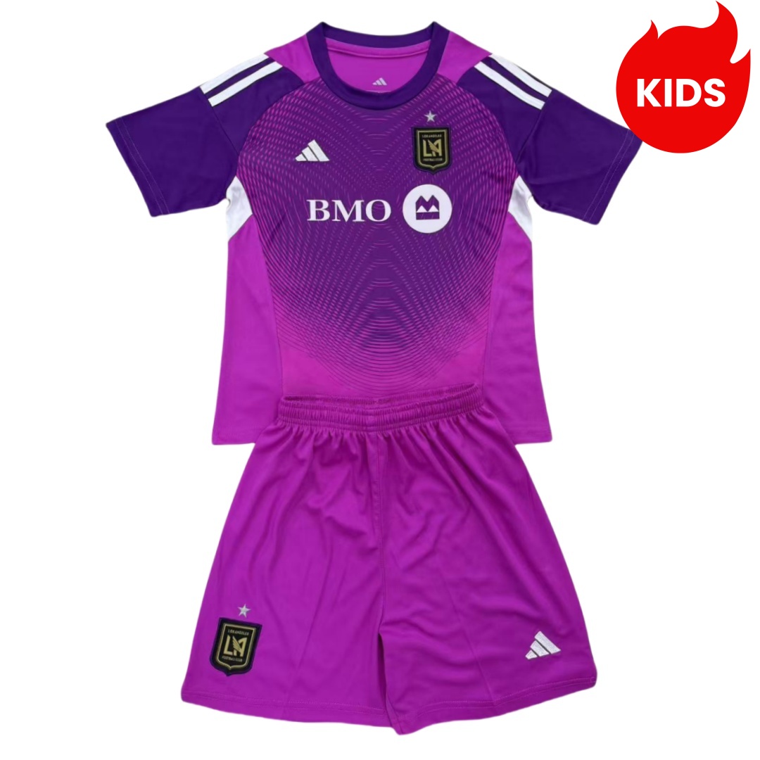 US$ 16.99 - Kids LAFC 2025 Goalkeeper Jersey and Short Kit - www ...