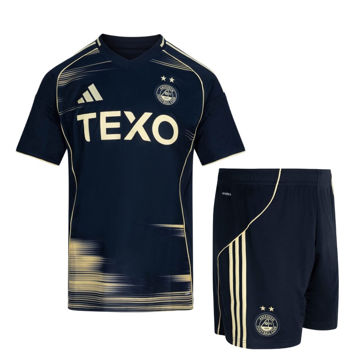US$ 19.50 - Aberdeen FC 25/26 Away Jersey and Short Kit - www ...