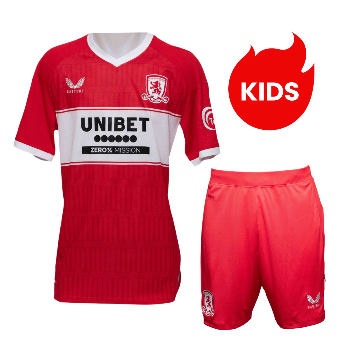 US$ 16.99 - Kids Middlesbrough 25/26 Home Jersey and Short Kit - www ...