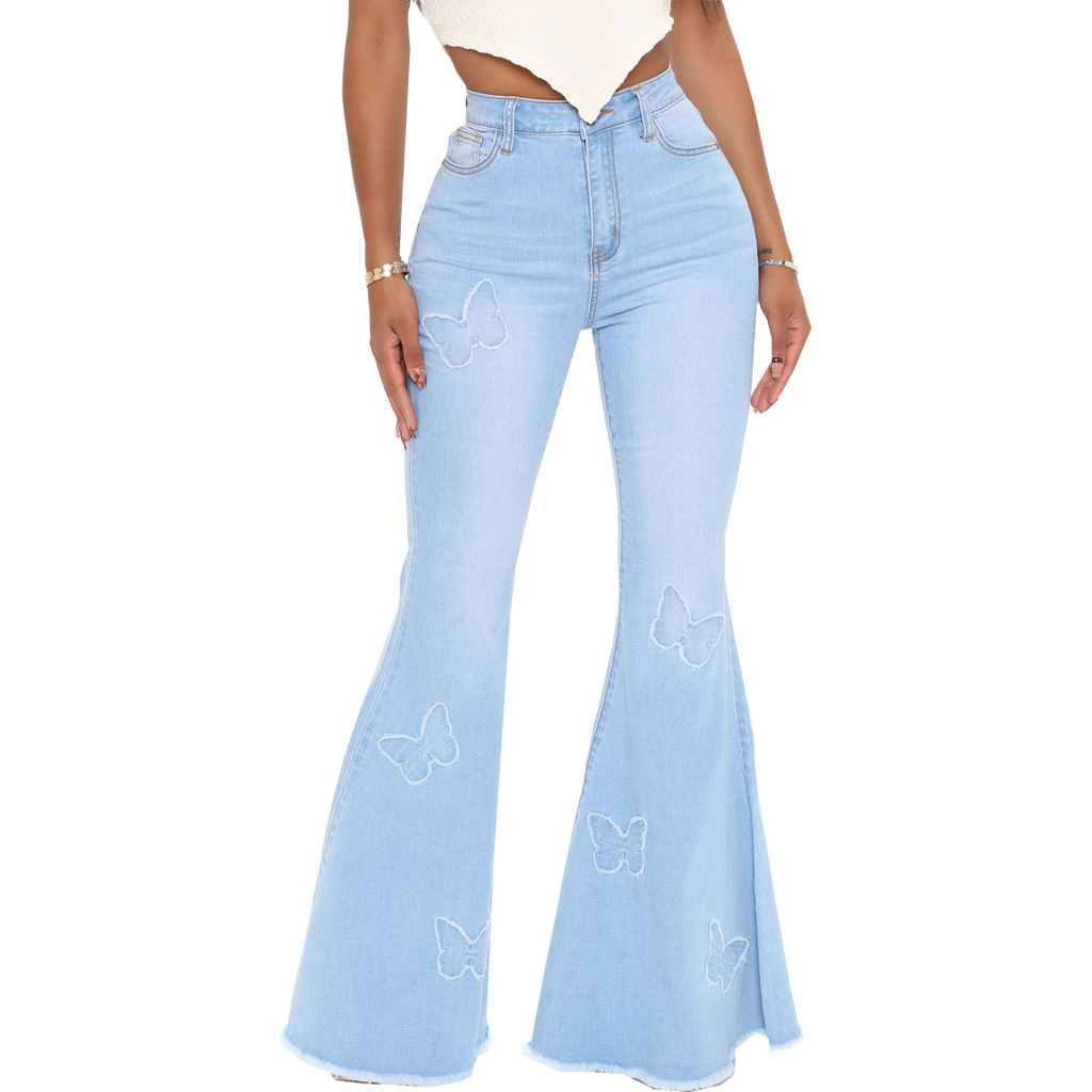 US$ 8.57 - Fashionable wide leg flared pants - www.keke-lover.com