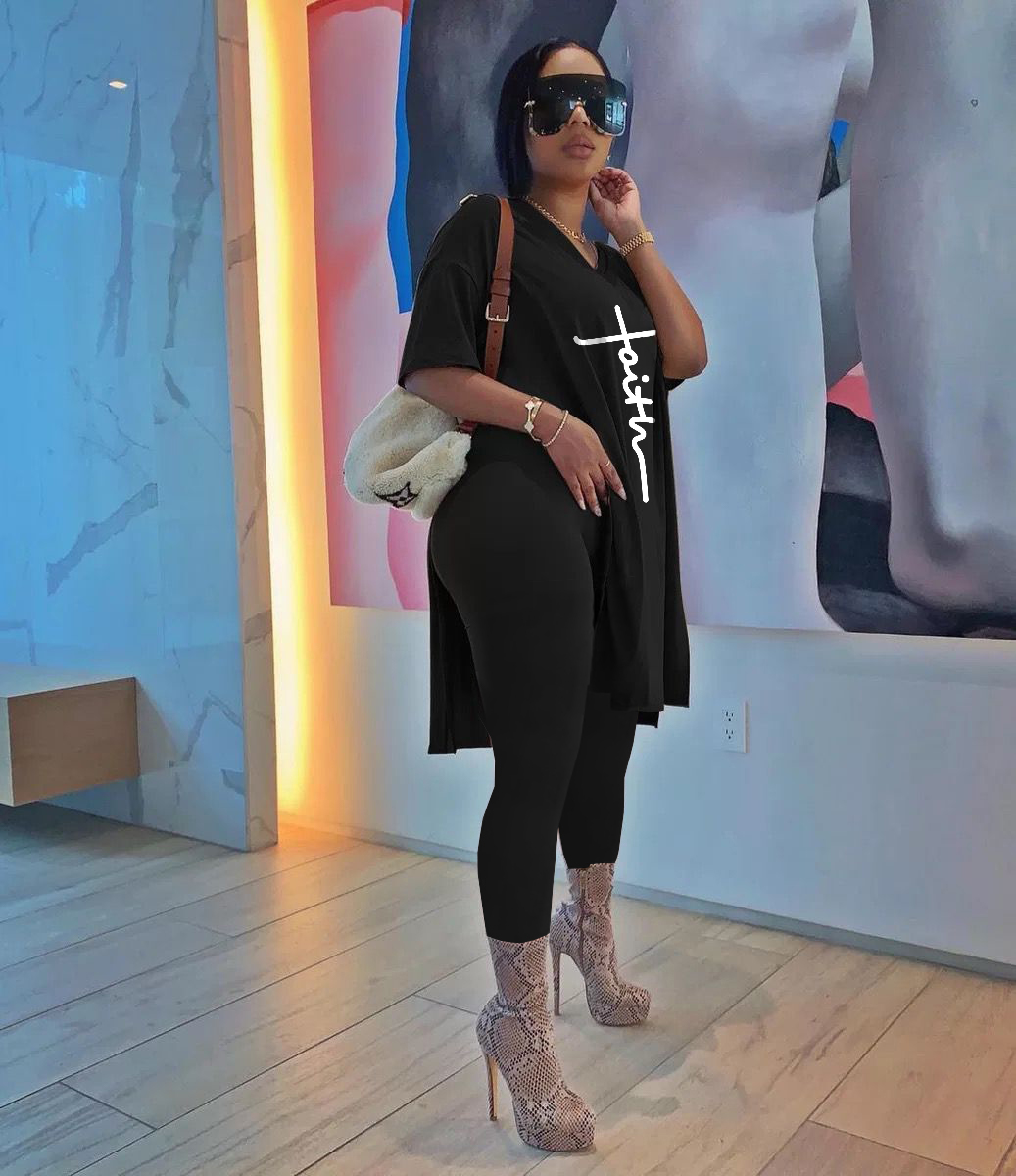 US$ 7.30 - Lettered two piece set - www.keke-lover.com