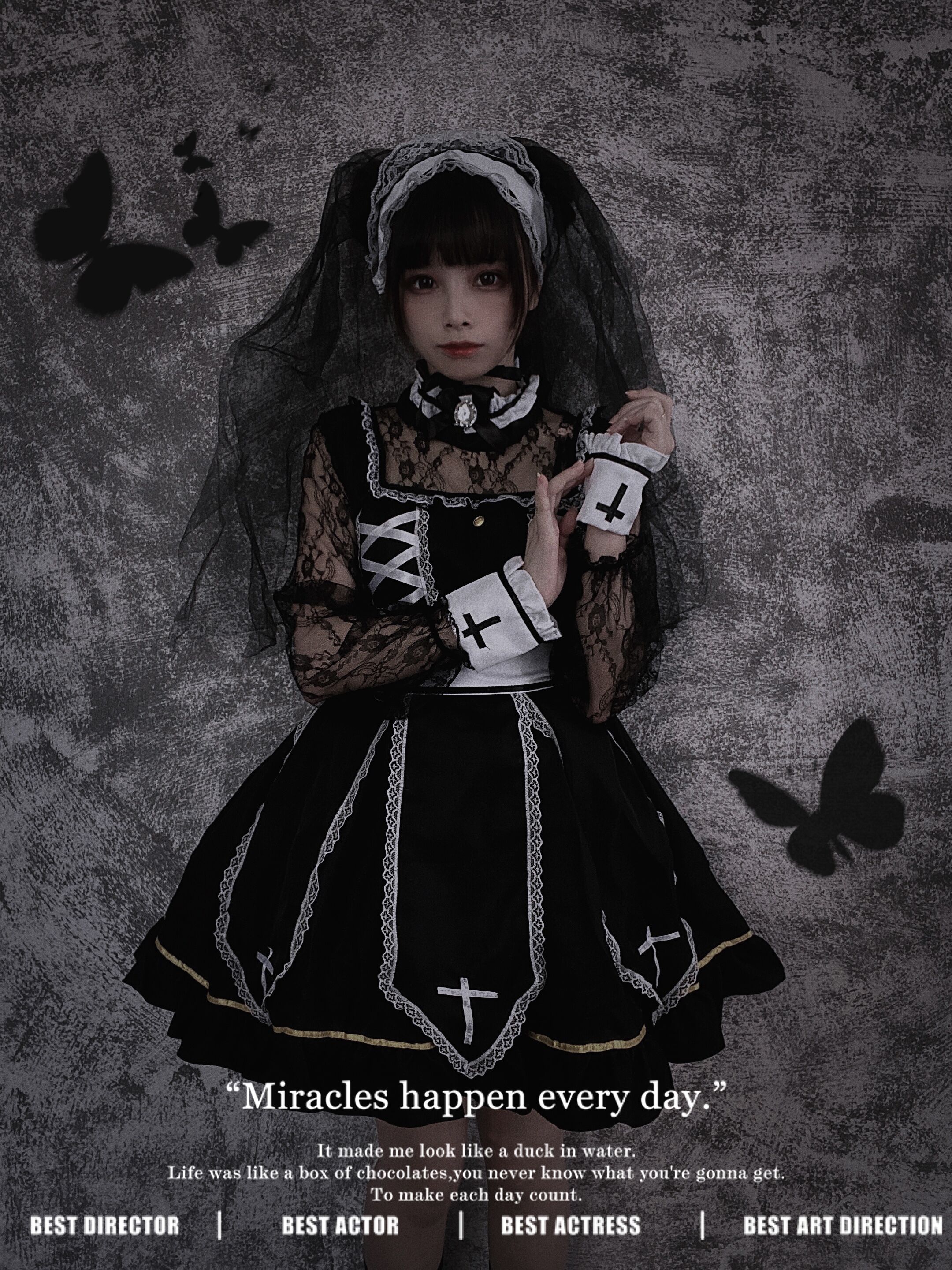 US$ 12.36 - Japanese nun stage dress - www.keke-lover.com