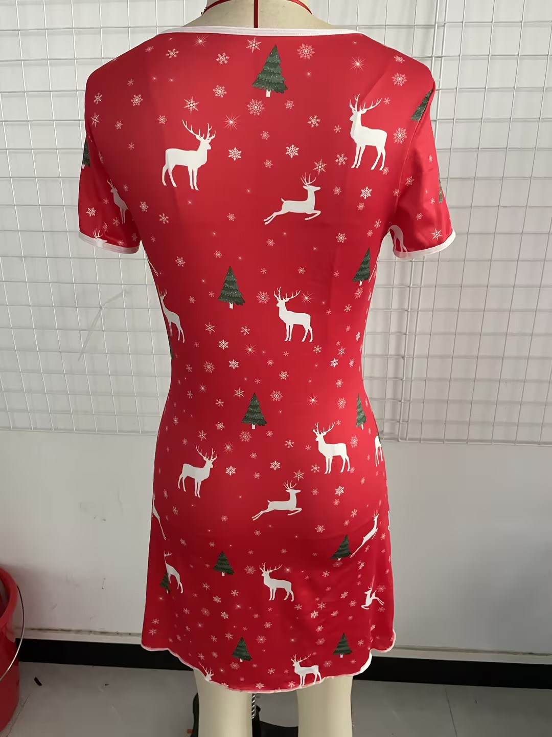 Christmas sexy and fun one piece lingerie set