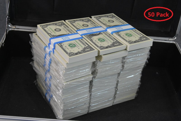 Most Realistic Prop Money, Movie Money & Play Money Fake Dollar 1 Bill