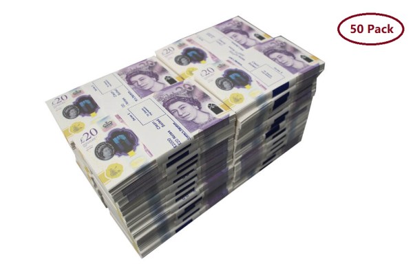 PROP MONEY UK POUNDS GBP BANK 100 20 NOTES