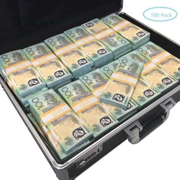 Australian Dollar Aud Banknotes Paper Play Money Movie Props