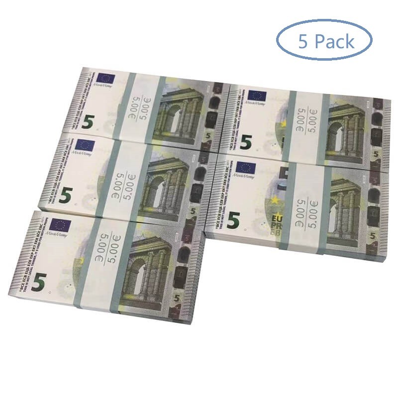 Faux Billet 5 Euro For Sale | Fake Euros For Film | Kid Play Euro Ticket