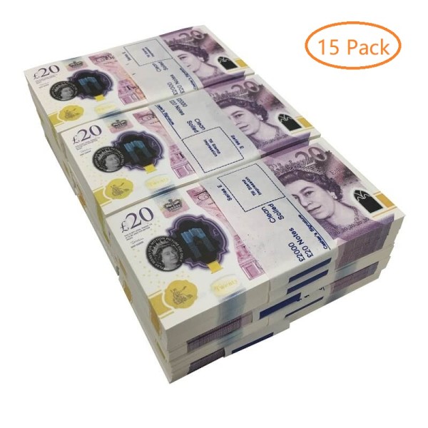 PROP MONEY UK POUNDS GBP BANK 100 20 NOTES