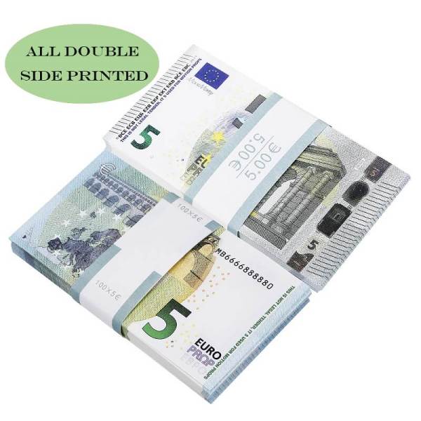 Faux Billet 5 Euro For Sale | Fake Euros For Film | Kid Play Euro Ticket