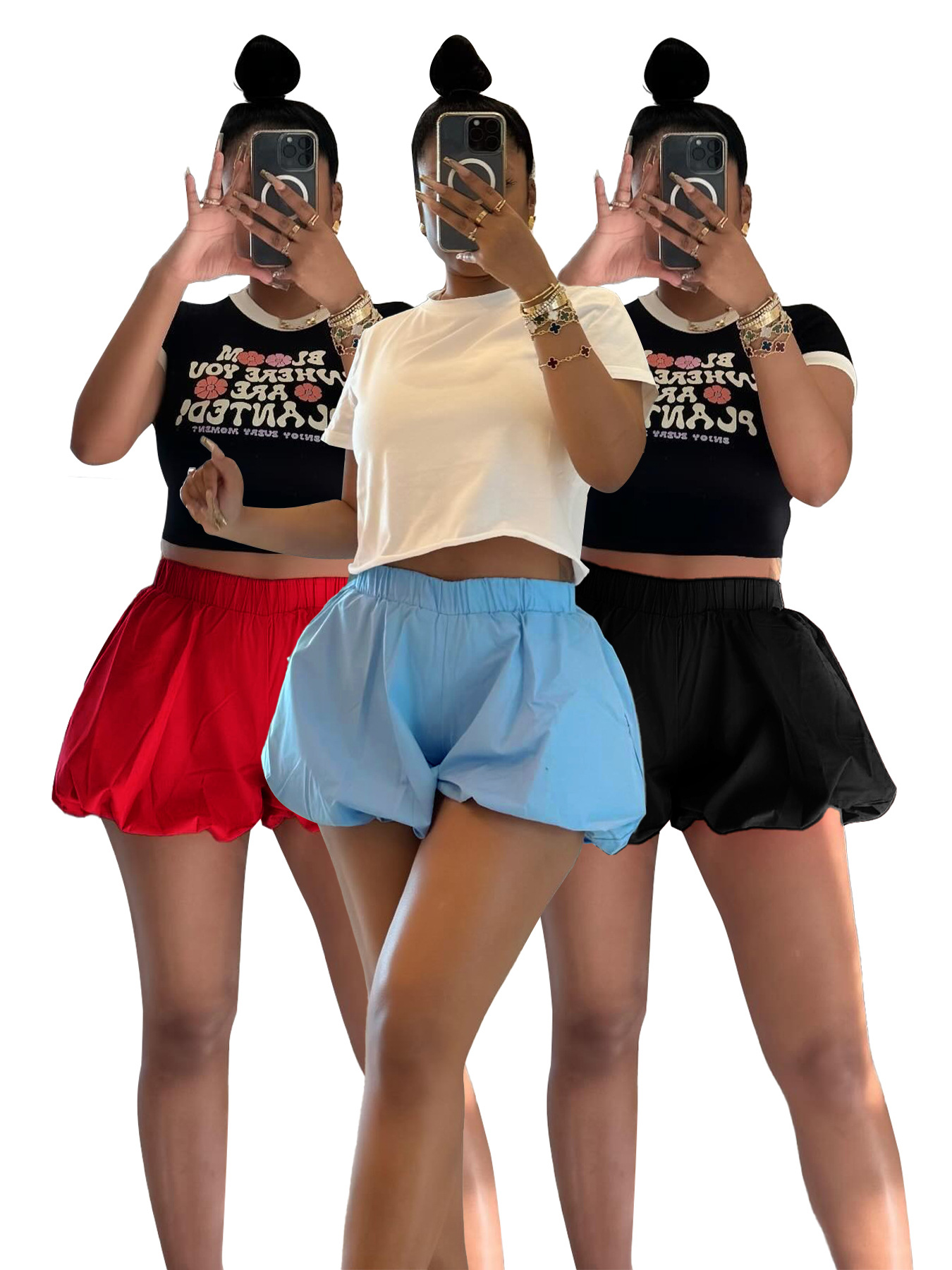 US$ 8.90 - Bubble baddie shorts HR24043 - www.dream-flying01.com