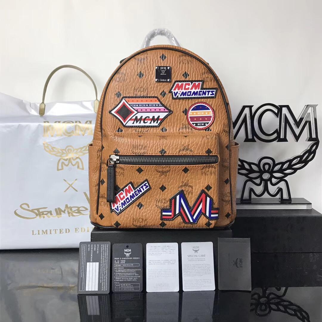 US$ 125.00 - MCM 3 colors Stark Backpack in Visetos BH9061978 - www ...