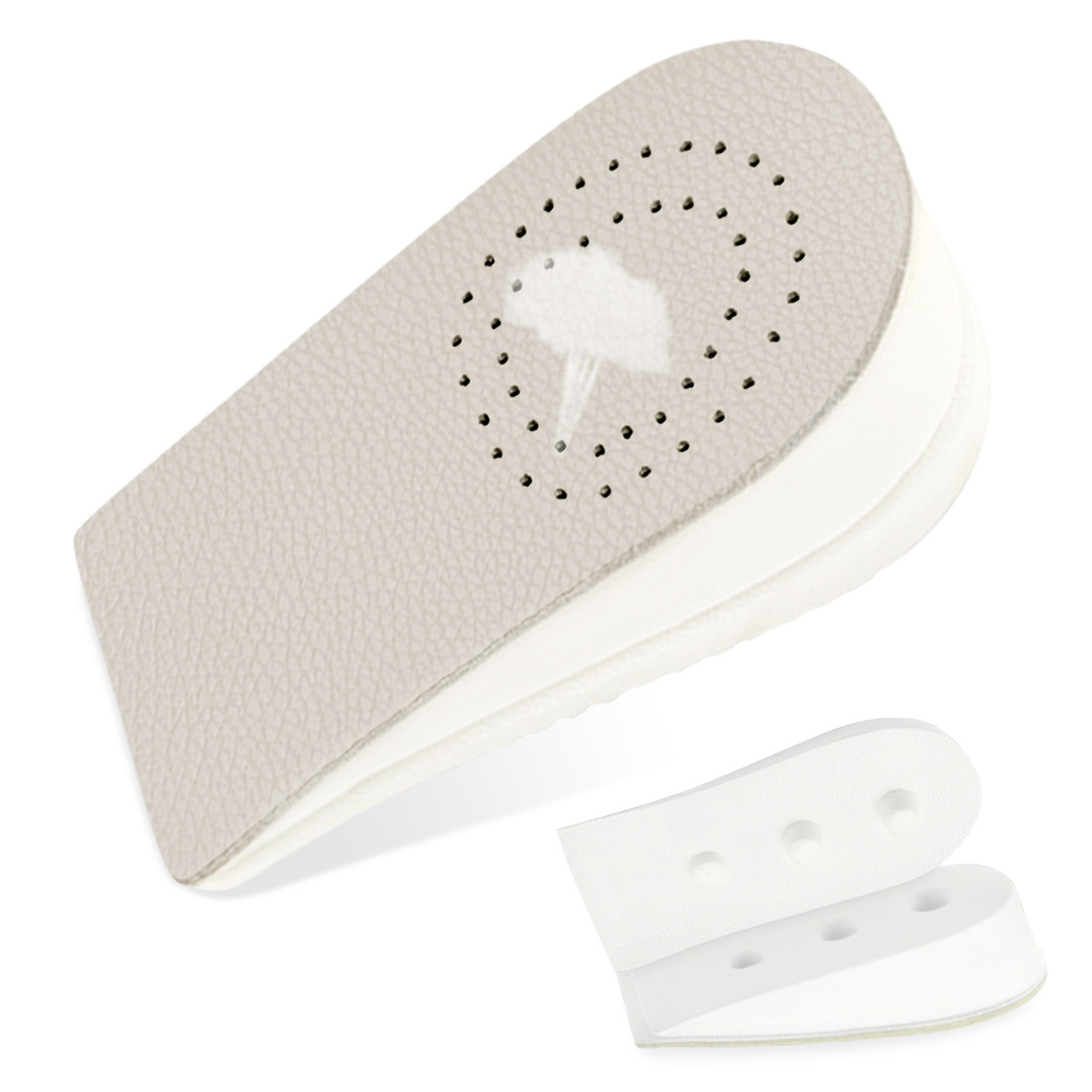 Adjustable Height Insoles - Kalevel 2 Layers Height Increase Shoe ...