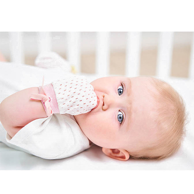 Kalevel 3 Pairs Baby Mittens No Scratch Breathable Newborn Gloves ...