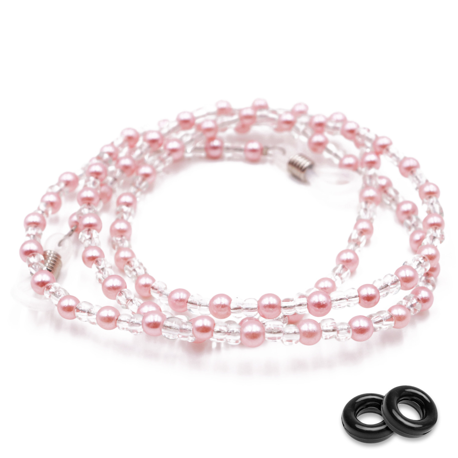 Kalevel Eyeglass Chain Beaded Glasses Strap Chain Holder Necklace Pearl Sunglasses Eyeglass