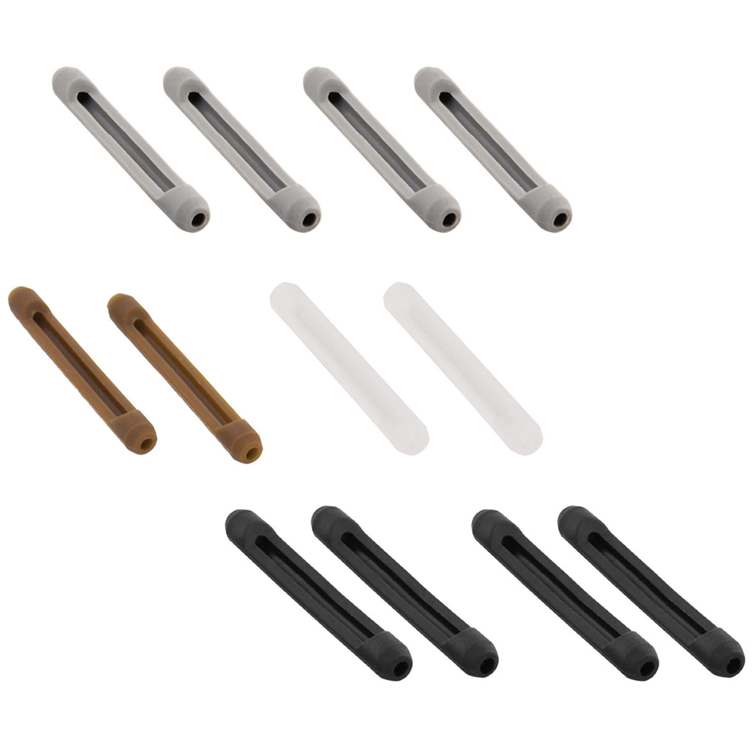 Kalevel 6 Pairs Eyeglass Ear Cushions Temple Tips Silicone Eyeglass ...