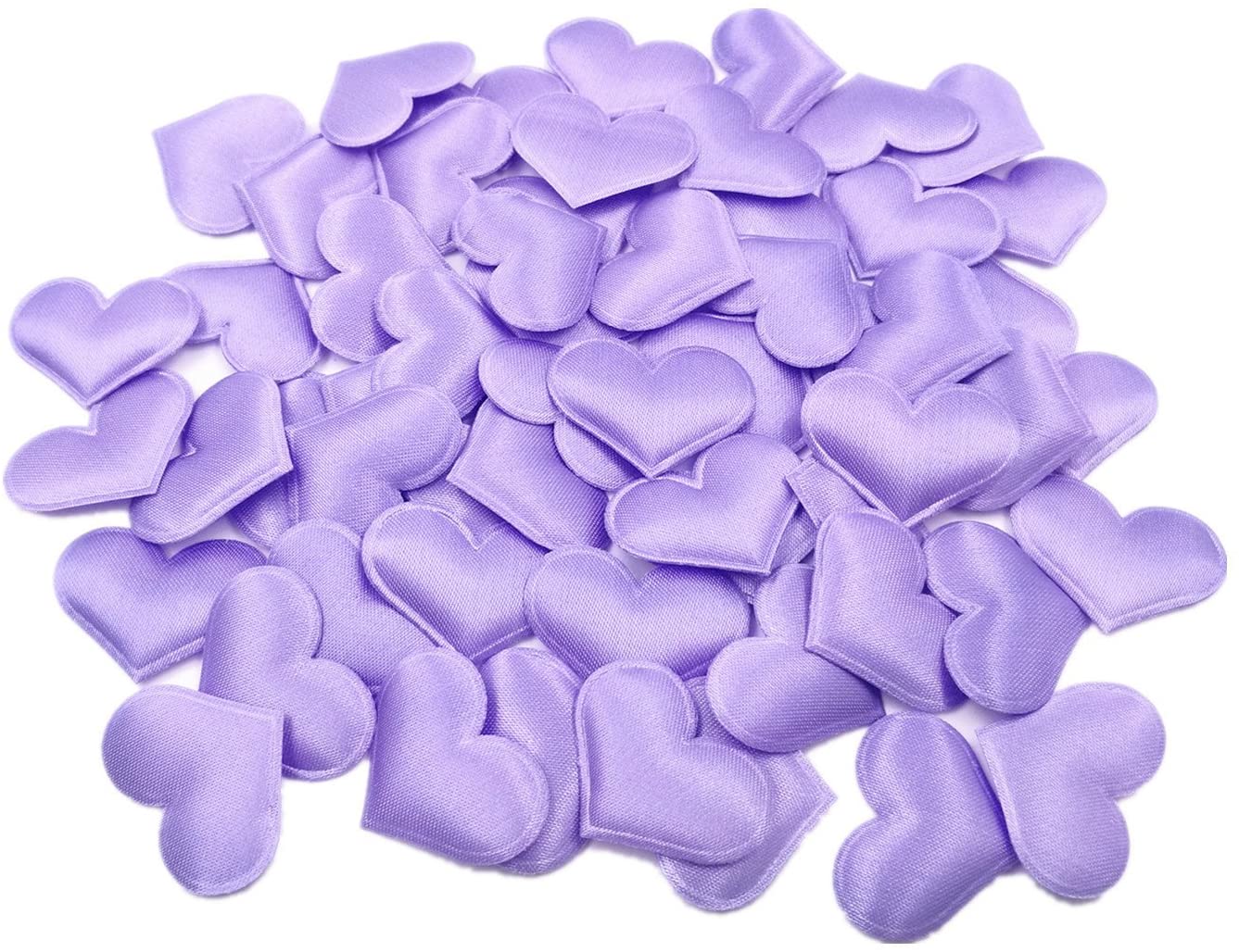 Kalevel 100pcs Hearts Table Scatter Heart Shaped Confetti Table ...