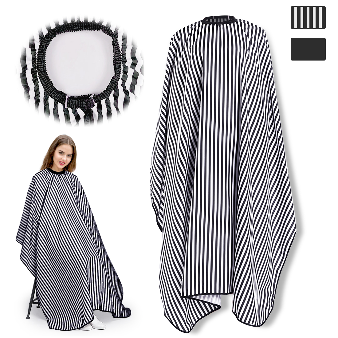 Kalevel Professional Barber Cape Hair Cutting Salon Cape Haircut Apron ...